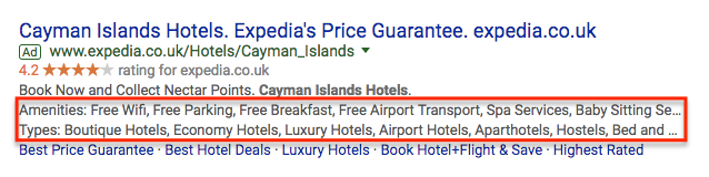 What Are Structured Snippet Extensions?